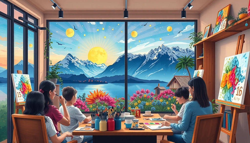 Discover the Best Paint by Numbers Kits for Adults: Relaxation and Cre ...