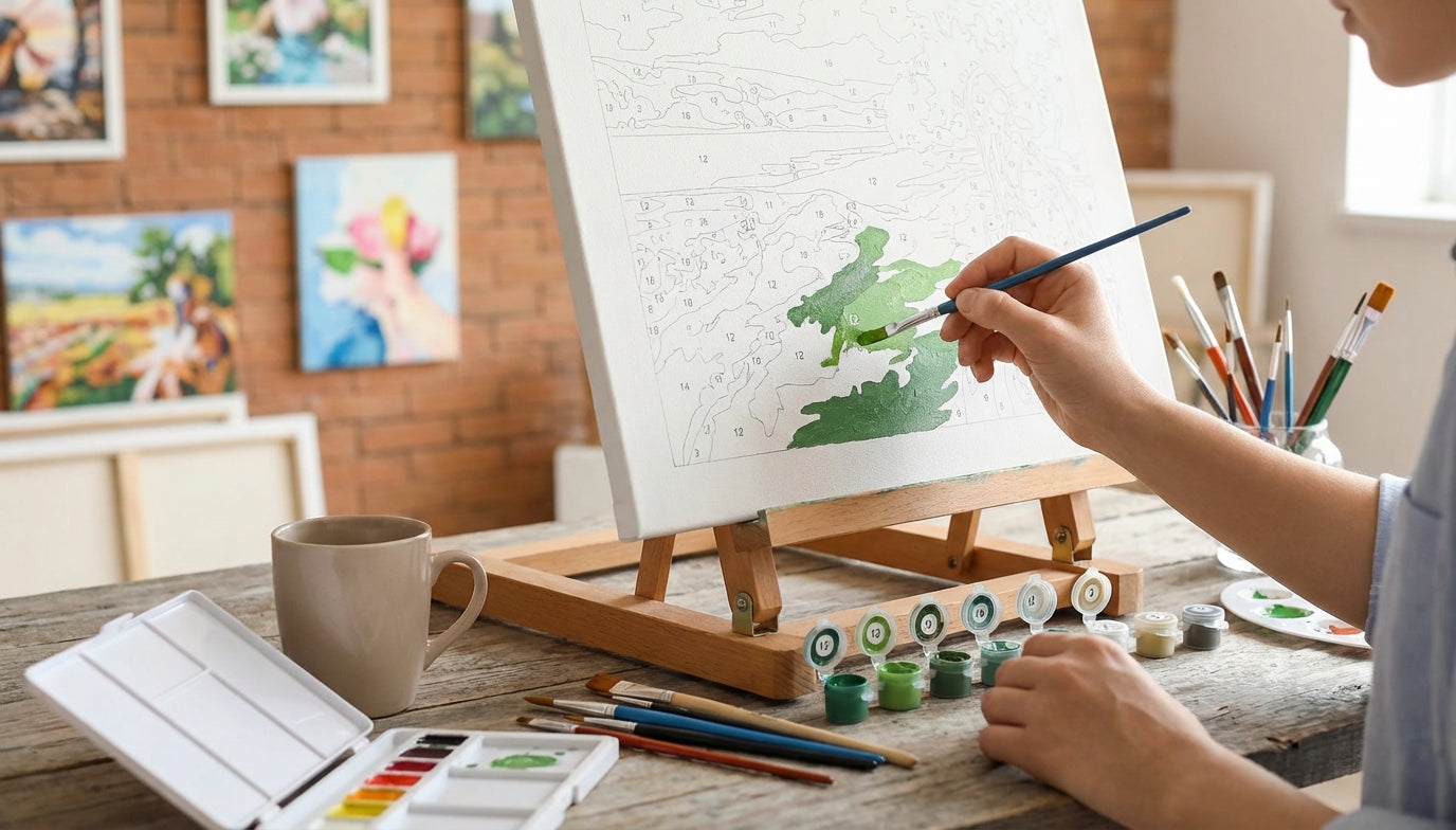 XL PBN Kits: Big Art Projects for Experienced Painters – World Paint by ...