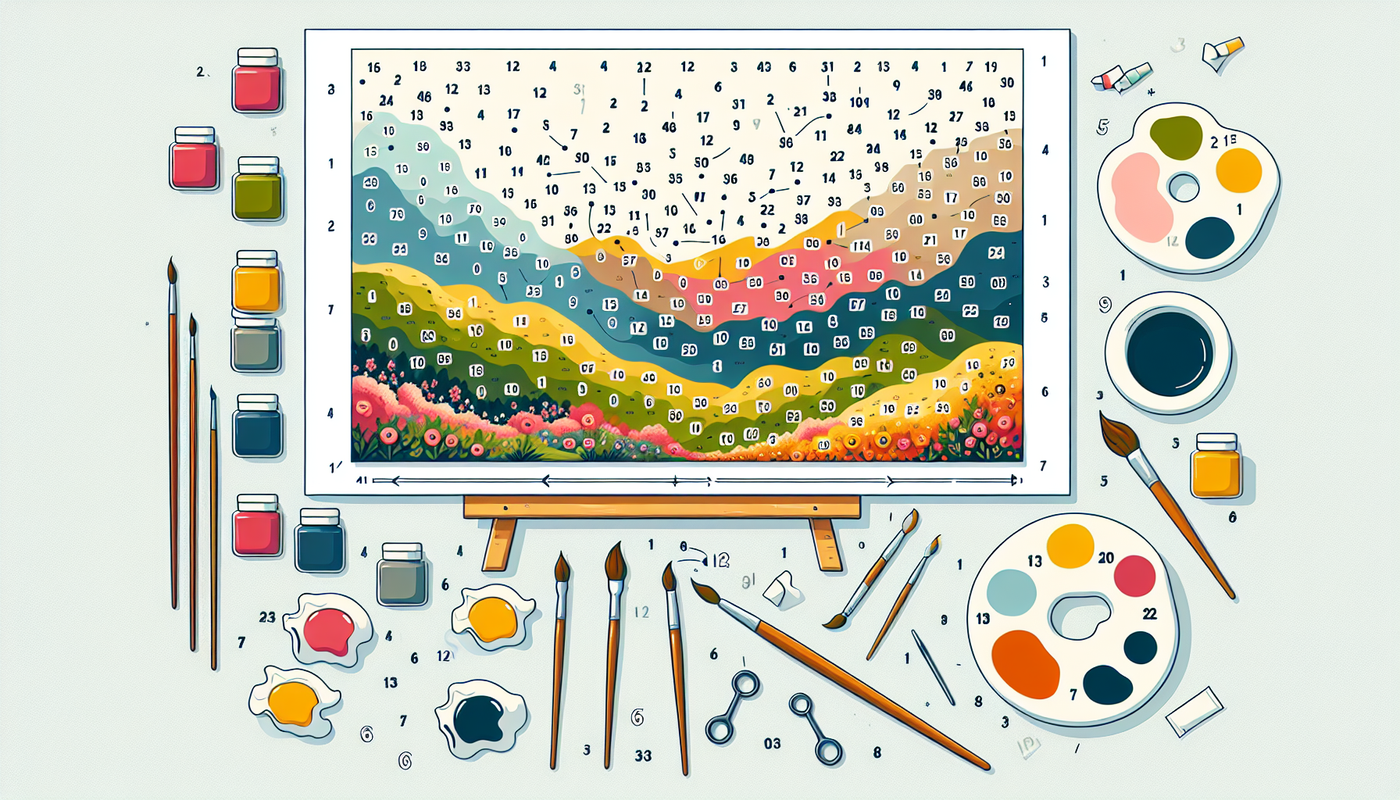 Step by Step: Your Complete Guide to Painting by Numbers