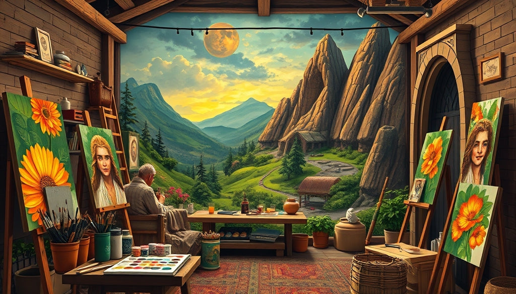 Where to Buy Premium Paint by Numbers Kits from The Lord of the Rings ...