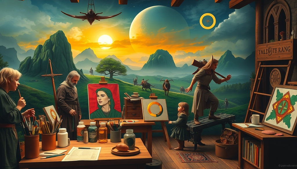 5 Advanced Paint by Numbers Kits for Experienced Painters: Dive into T