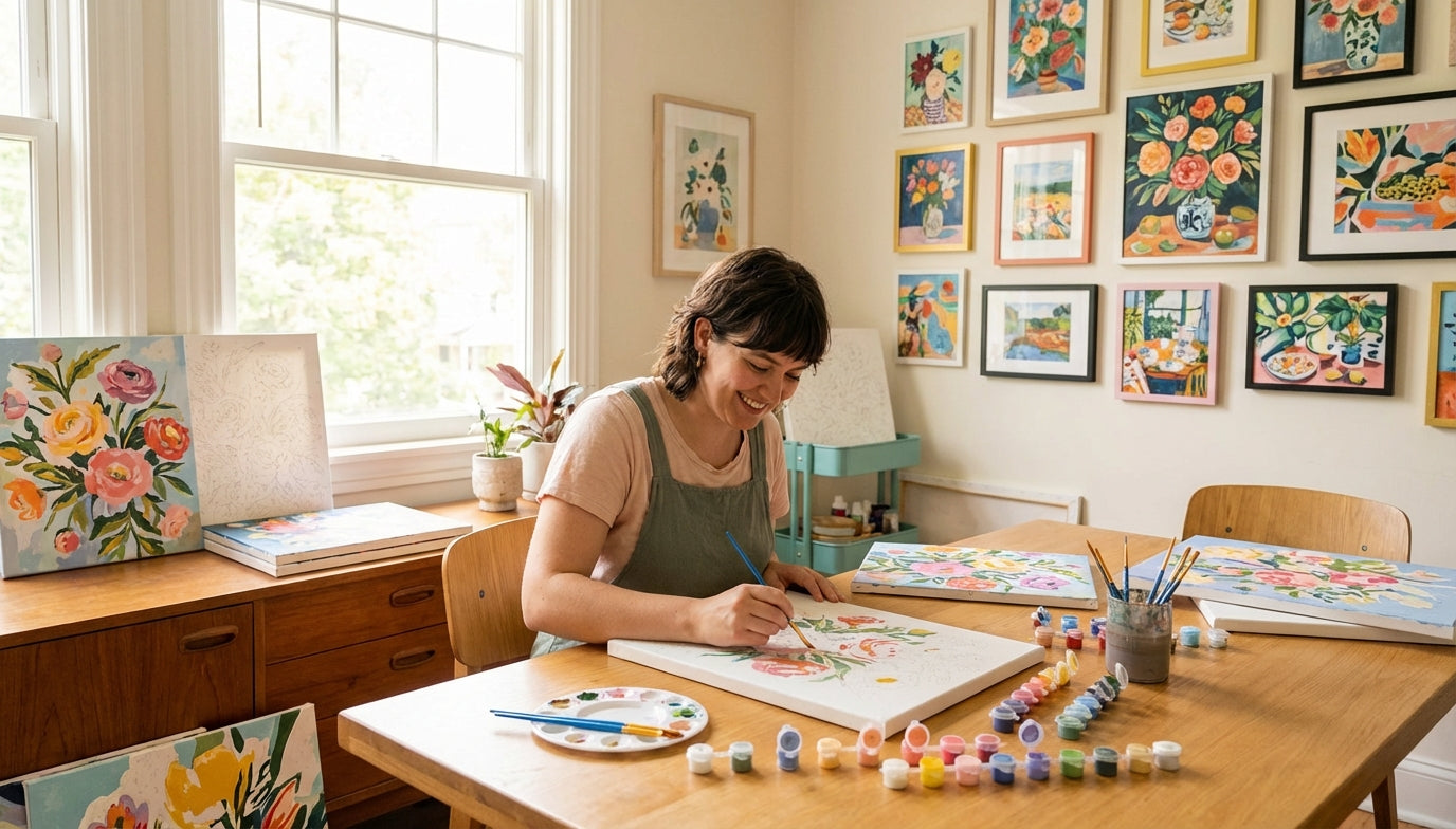 Easy PBN Kits for Beginners: Relax & Create! – World Paint by Numbers