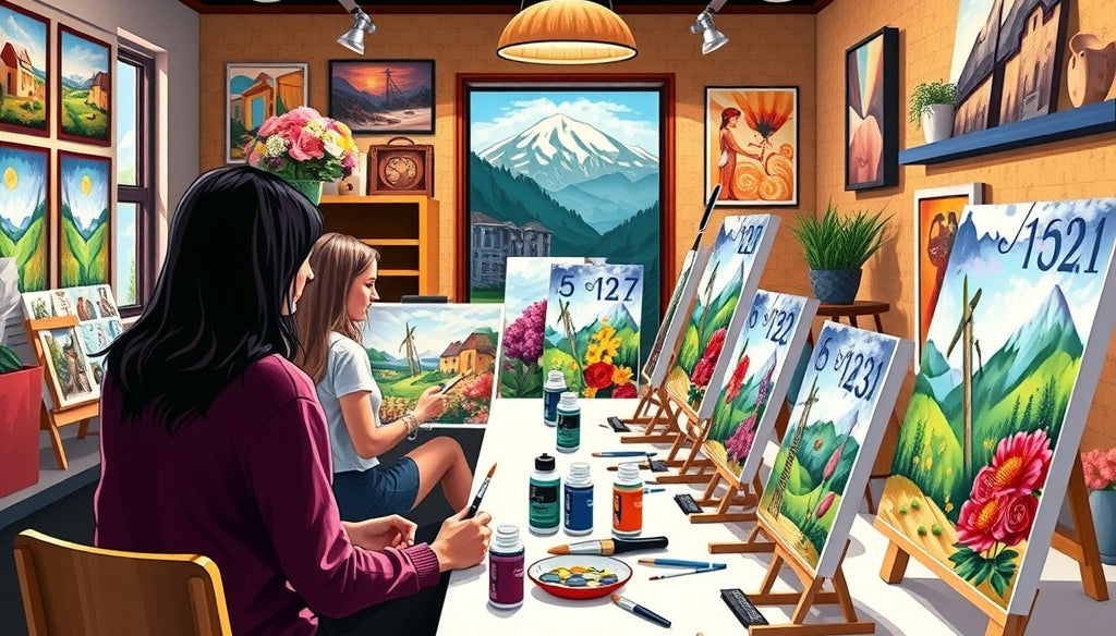 Extra Large Paint by Numbers Kits for Experienced Painters Looking for ...