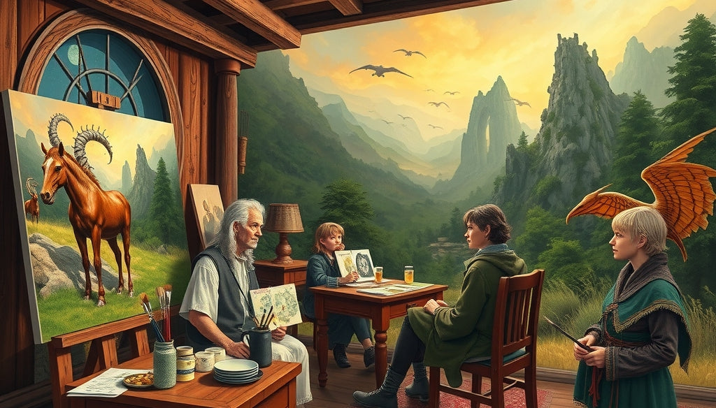 Where to Buy Premium Paint by Numbers Kits of The Lord of the Rings in ...