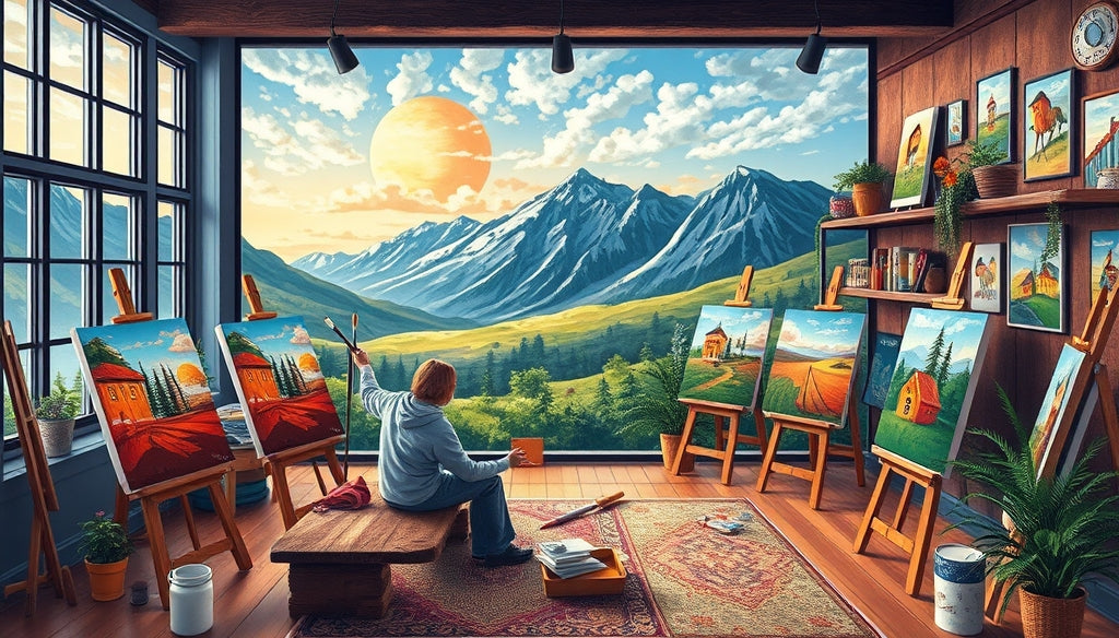 Challenge Yourself with Advanced Paint by Numbers Kits Featuring Fine