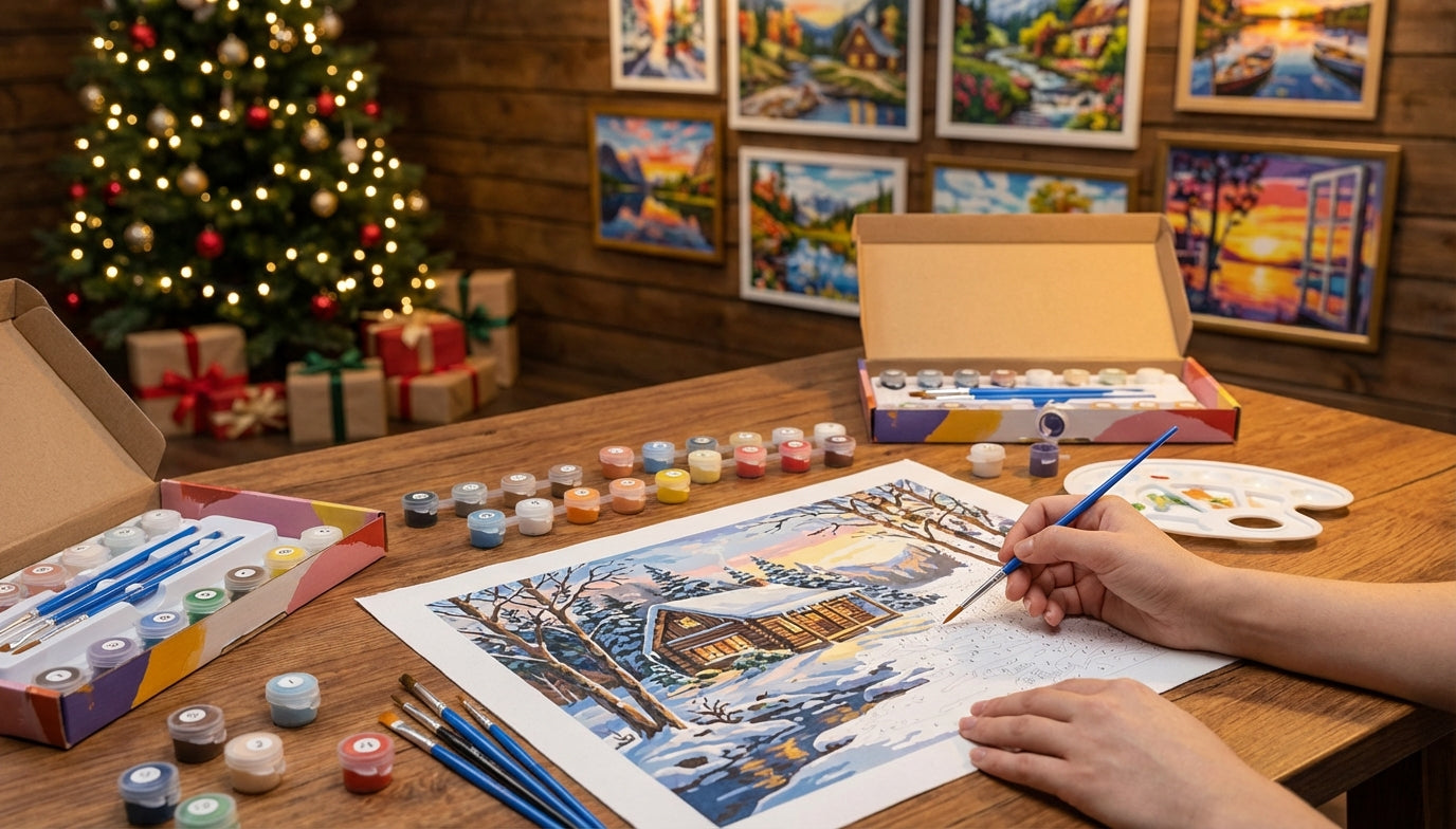Christmas PBN Kits: Perfect Gifts for Art Lovers – World Paint by Numbers