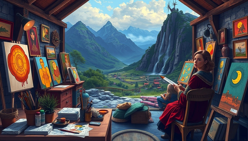 Where to Buy Premium Paint by Numbers Kits for The Lord of the Rings F ...