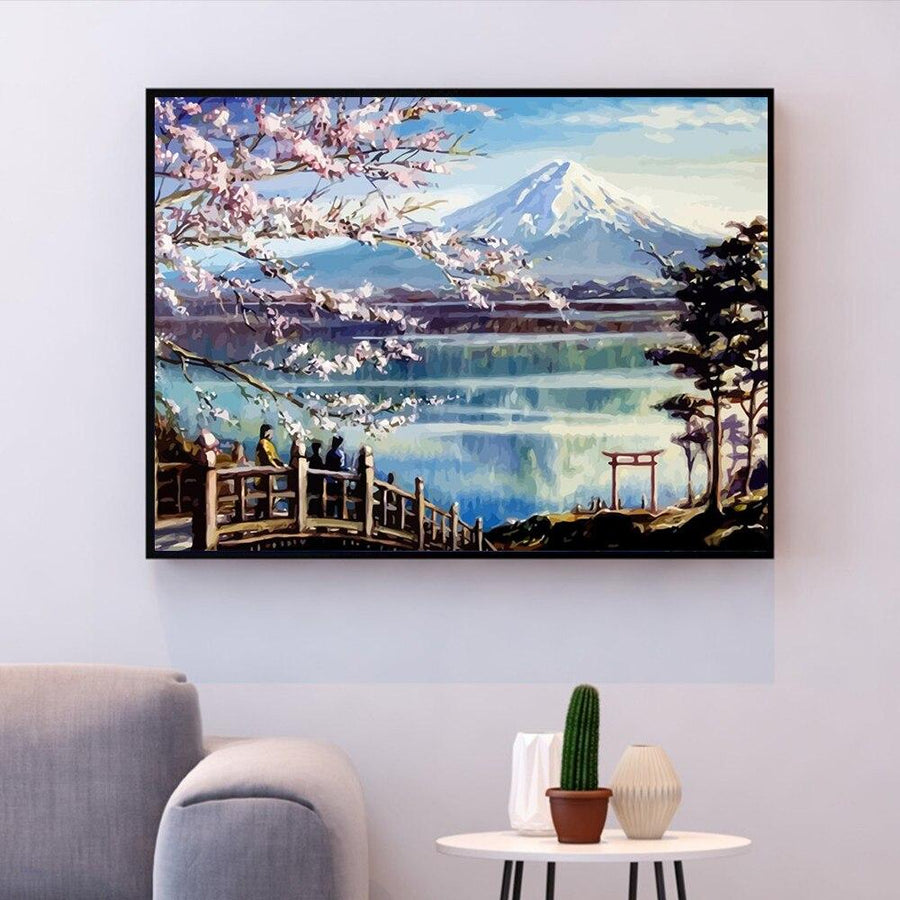 Mount Fuji, Japan - World Paint by Numbers™ Kits DIY